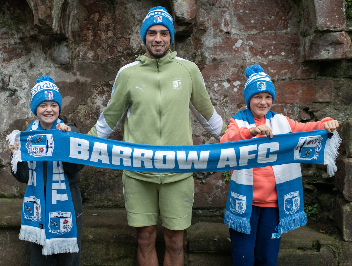 Barrow AFC - Grey Bobble Hat– Barrow AFC Store